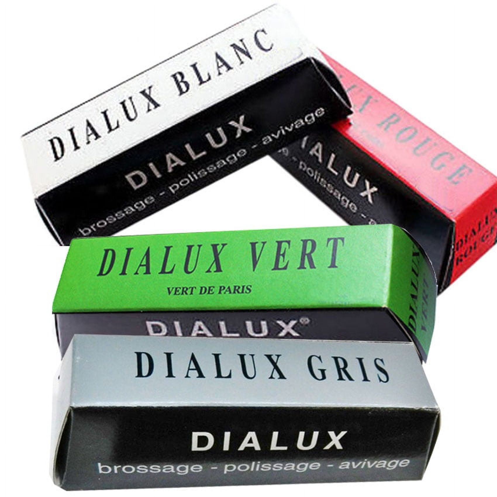 4 Pack 4 Oz Red Rouge Green Gray White Dialux Jewelry Polishing ...