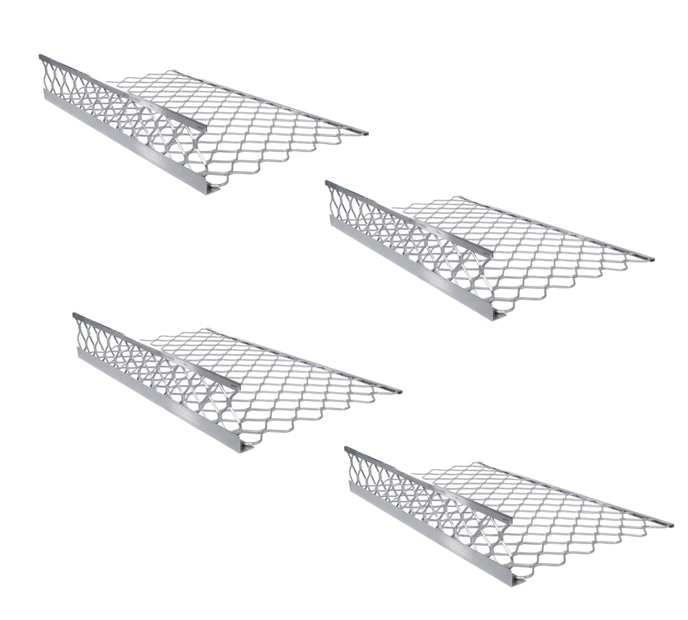 (4 Pack) 40"x24" (Drop) Aluminum Mesh Brick Guard Corner Protector - L ...