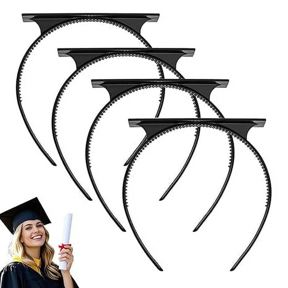 4 Pack 4045 Graduation Cap Headband,Grad Cap Band with Adhesive Felt ...