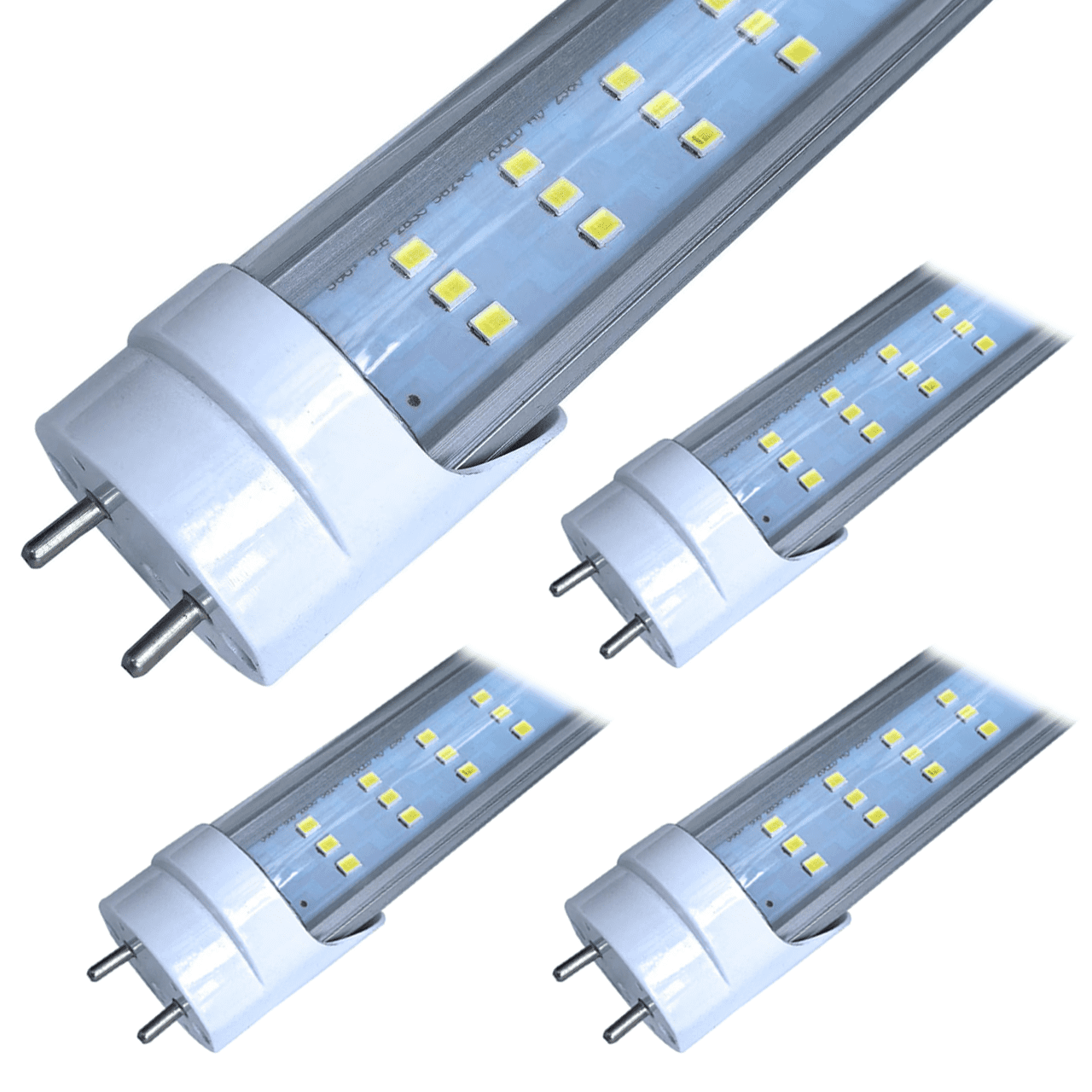 4 Pack, 4FT LED T8 Type A+B Tube Lights, 30W(80W Equivalent), 4000LM ...