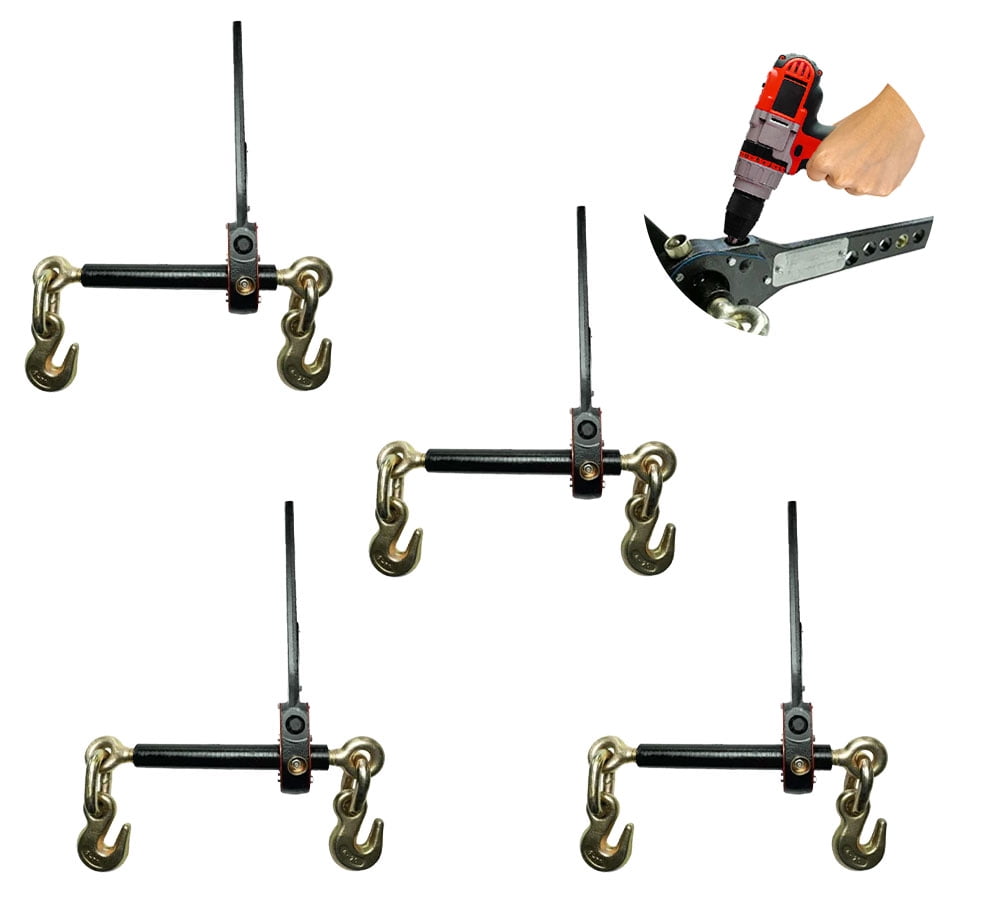 (4 Pack) 5/16" - 3/8" Torque Drive Load Binder with Heavy-Duty Grab ...