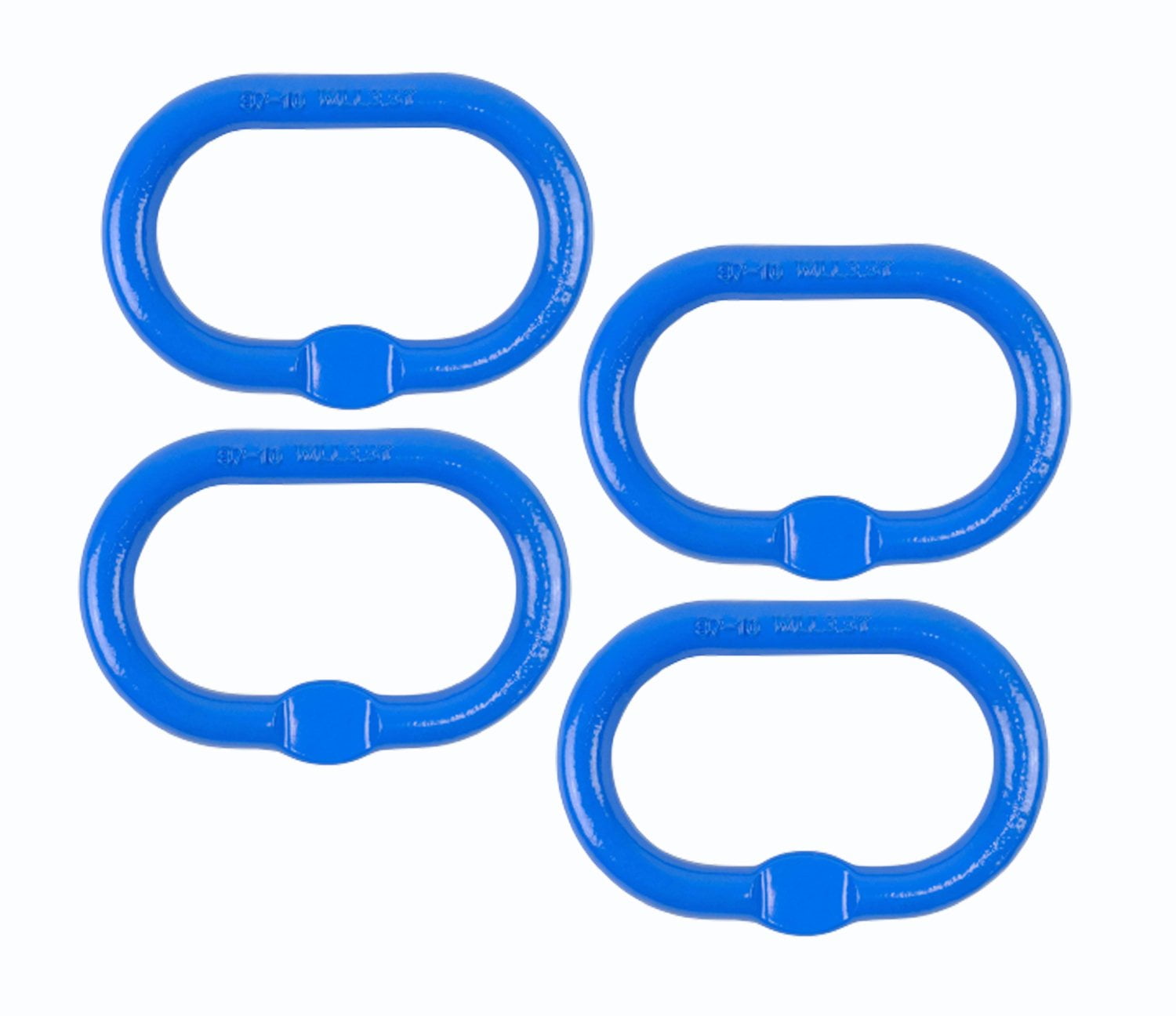 (4 Pack) 5/8 Inch Oblong Master Link for Chain & Wire Rope, Grade 100 ...