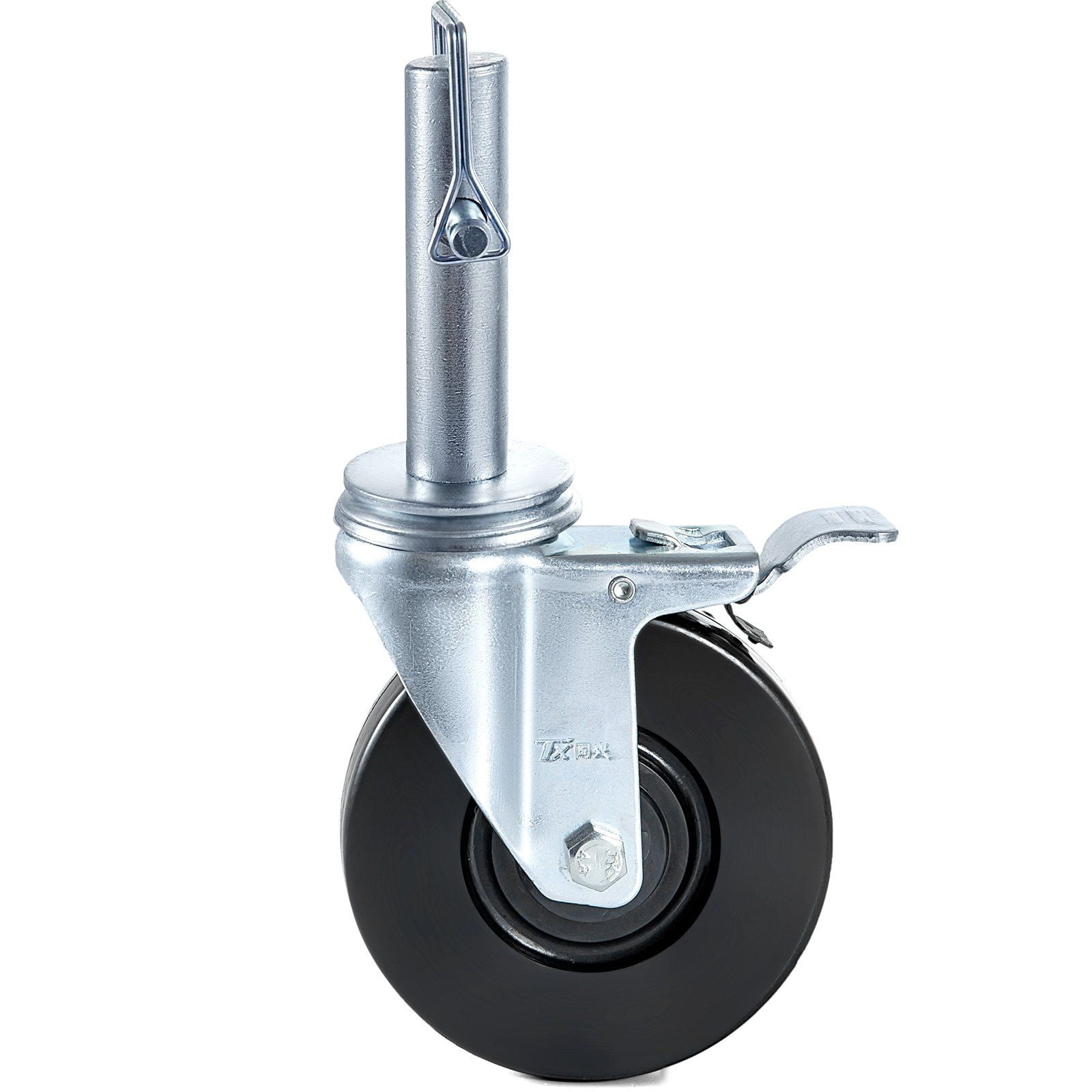Heavy Duty 5 Inch Scaffold Wheels 4 Pack - 280LBS Capacity Rubber ...