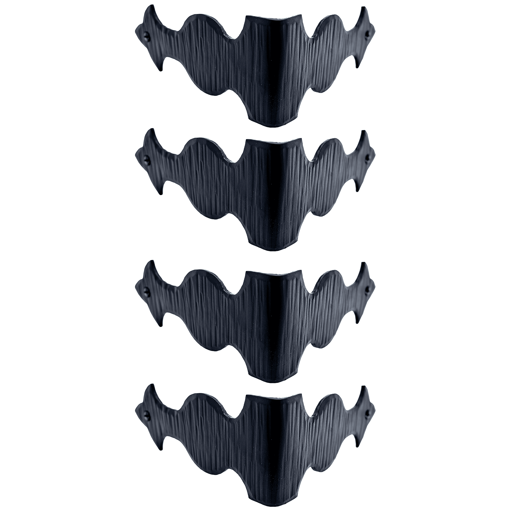 4 Pack 5 inch Metal Corner Protector - Black - Furniture Corner ...