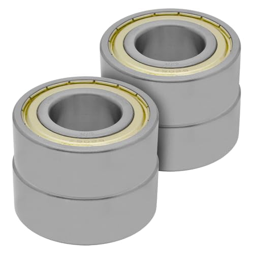 [4-Pack] 5206-ZZ - Angular Contact Ball Bearing .181 in x 2.441 in x .938 in | 30 mm x 62 mm x ...
