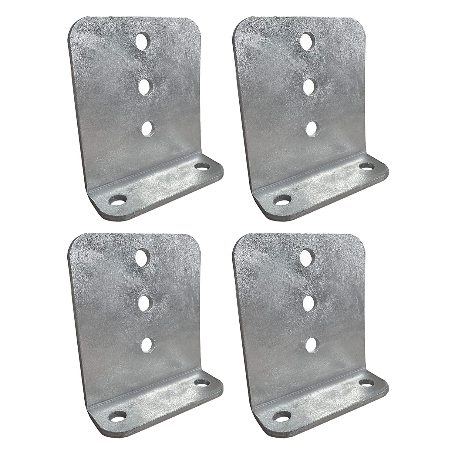 4 Pack - 6" Galvanized L-Type Boat Trailer Bunk Bracket, Heavy Duty ...