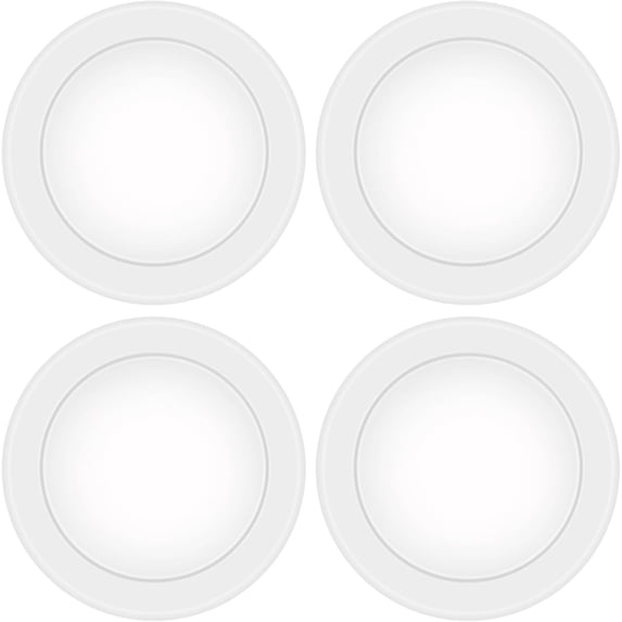 4 Pack 6 Inch LED Disk Light, Dimmable Flush Mount Ceiling Lights ...