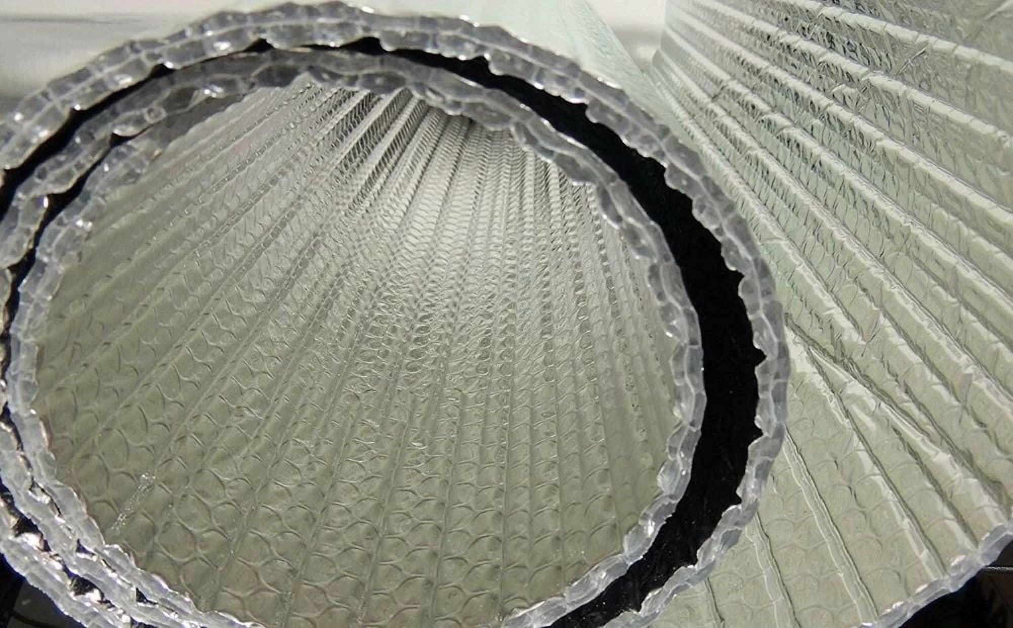(4 Pack) 6" x 25' Reflective Double Poly Core Pipe Duct HVAC Wrap ...