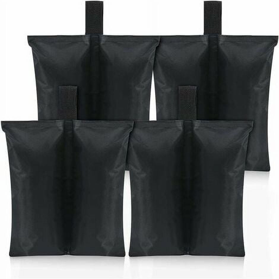 4 Pack 600D Heavy Duty Sandbags for Patio Tent Legs, Outdoor Umbrella ...