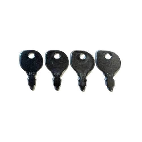4 Pack 61# 430 96520 406543 92216C1 Keys for John Deere Honda Indak ...