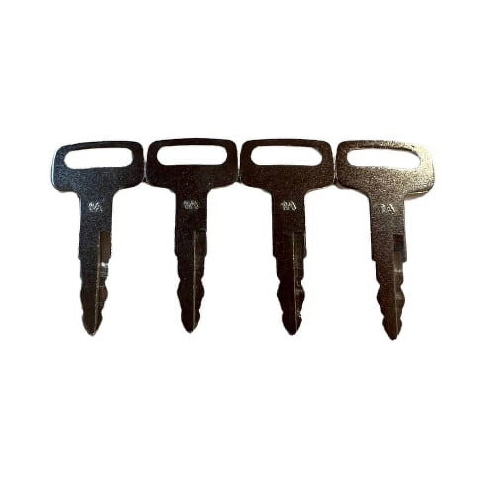 4 Pack 67# NIS-1A KEY00-GB01A 1A Keys Ignition for Nissan Forklift ...