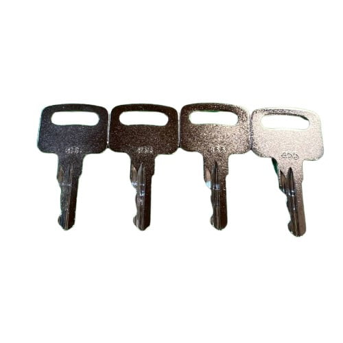 4 Pack 7# 455 Ignition Keys for Manlifts Genie Scissor Lift, Boom ...