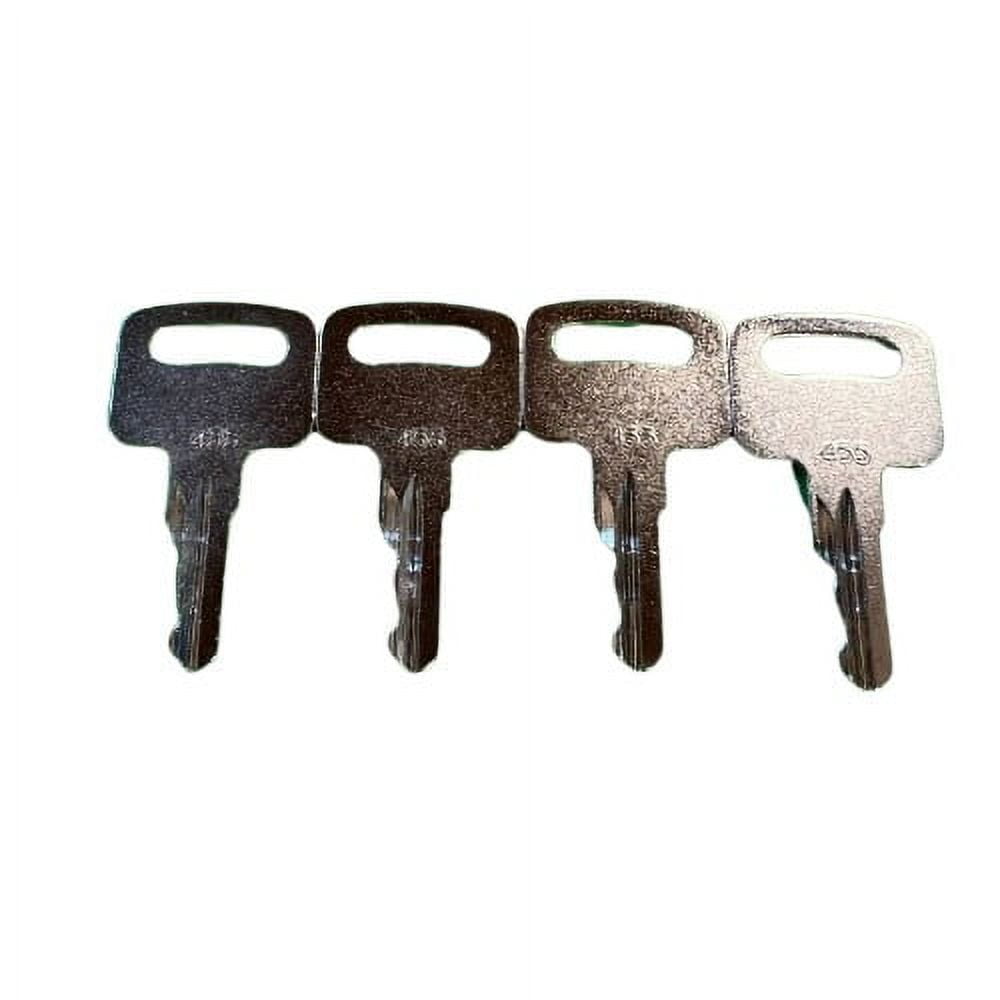 4 Pack 7# 455 Ignition Keys for Manlifts Genie Scissor Lift, Boom ...