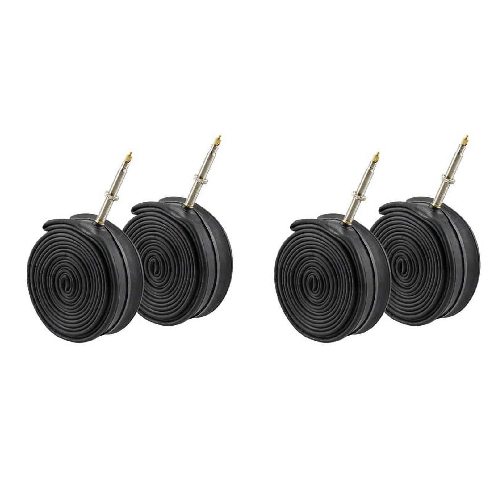 4 Pack 700X35-43C Road Bike Replacement Inner Tubes Presta Valve for ...