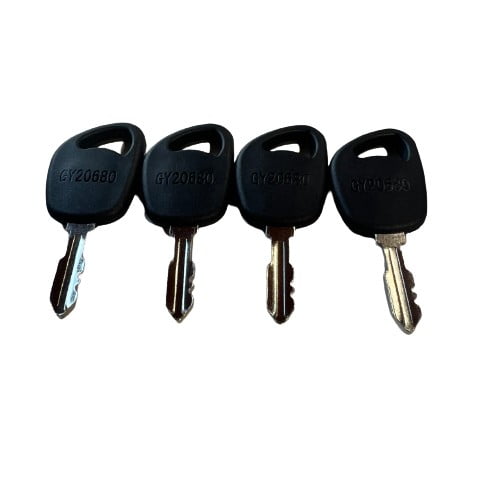 4 Pack 76# GY20680 Ignition Keys Fits for John Deere Murray MTD Kohler ...