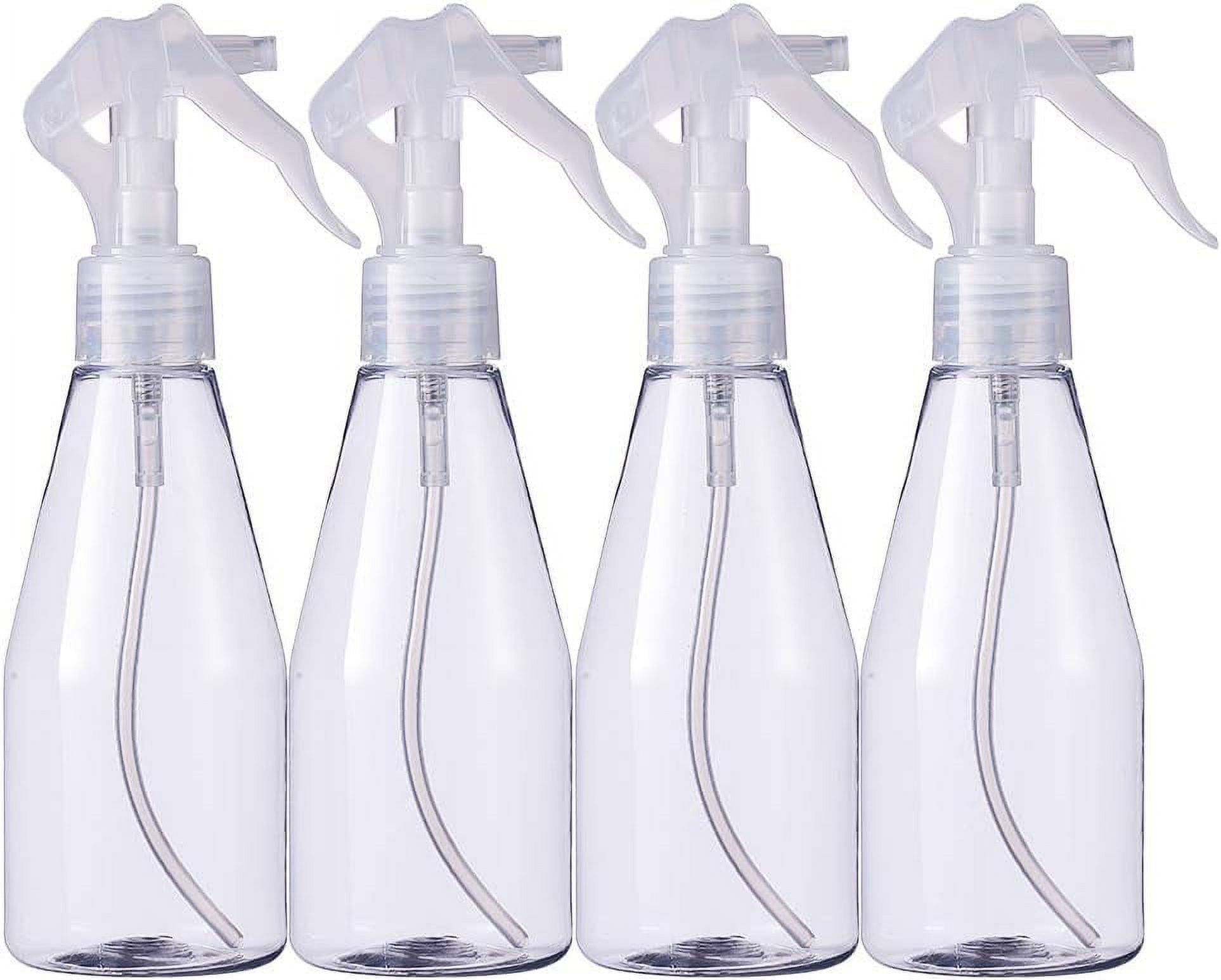 4 Pack 7oz Refillable Plastic Spray Bottles with Fine Mist for ...