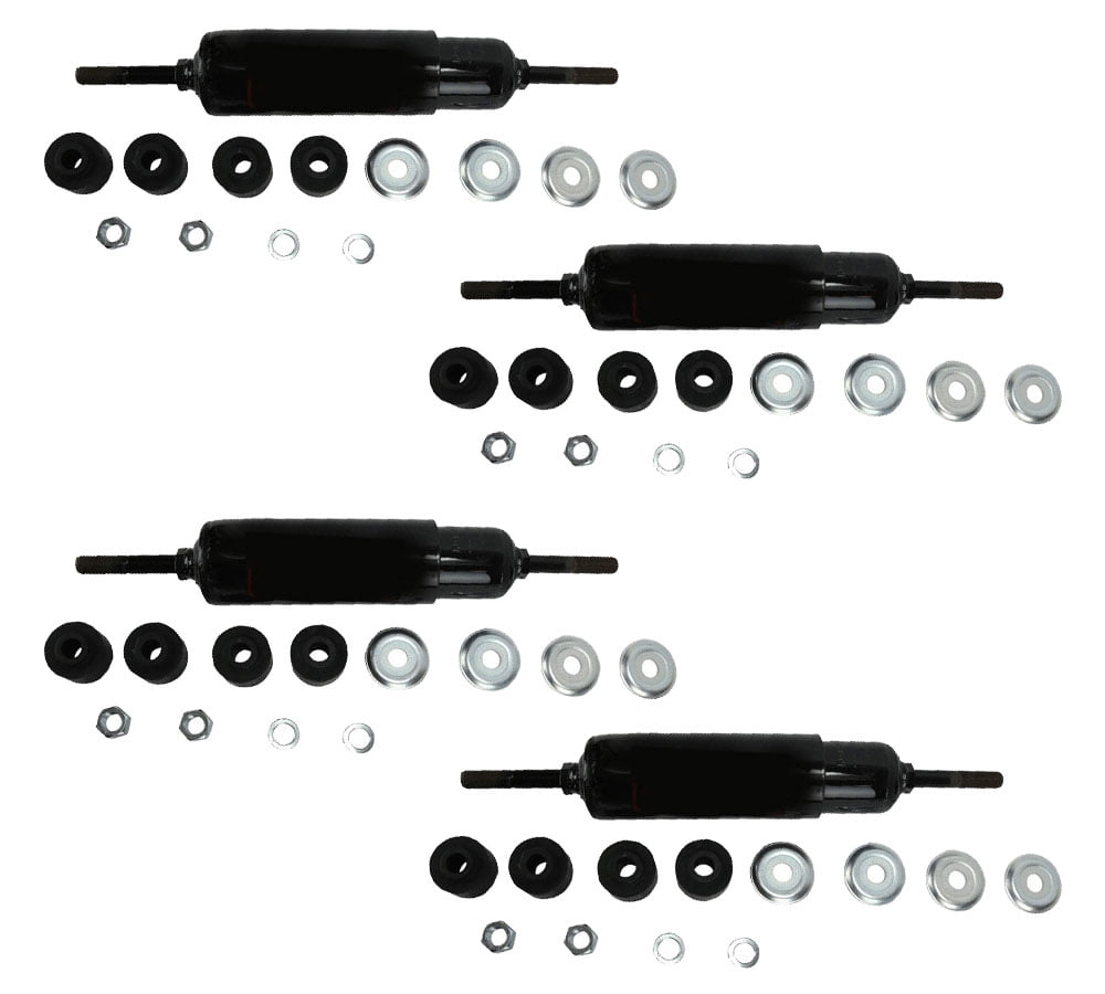 (4 Pack) 85900 Front/Rear Shock Absorbers Compatible with Freightliner ...