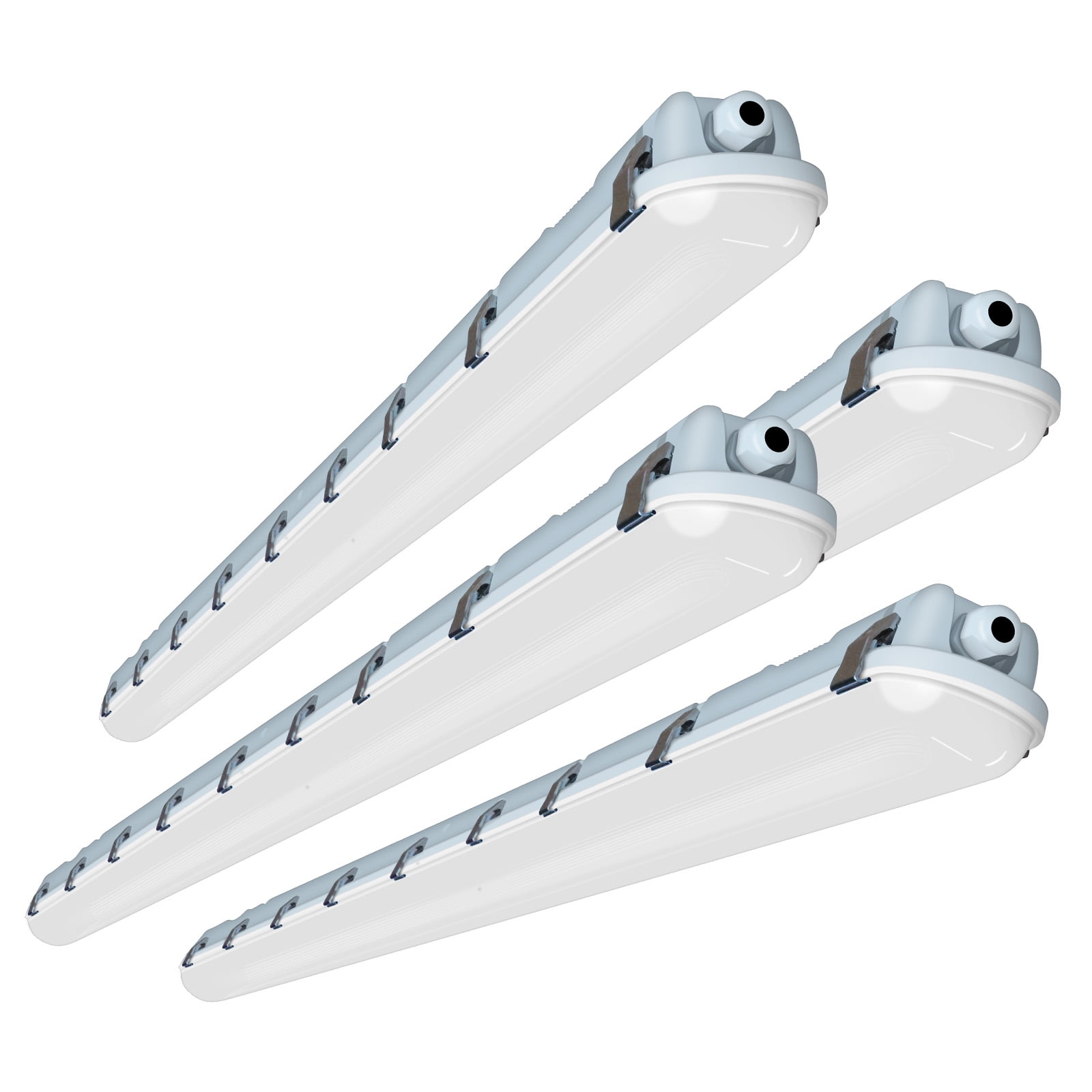 4 Pack 8FT LED Vapor Tight Light,65/75/90W,11700lm,IP65 Waterproof Led ...