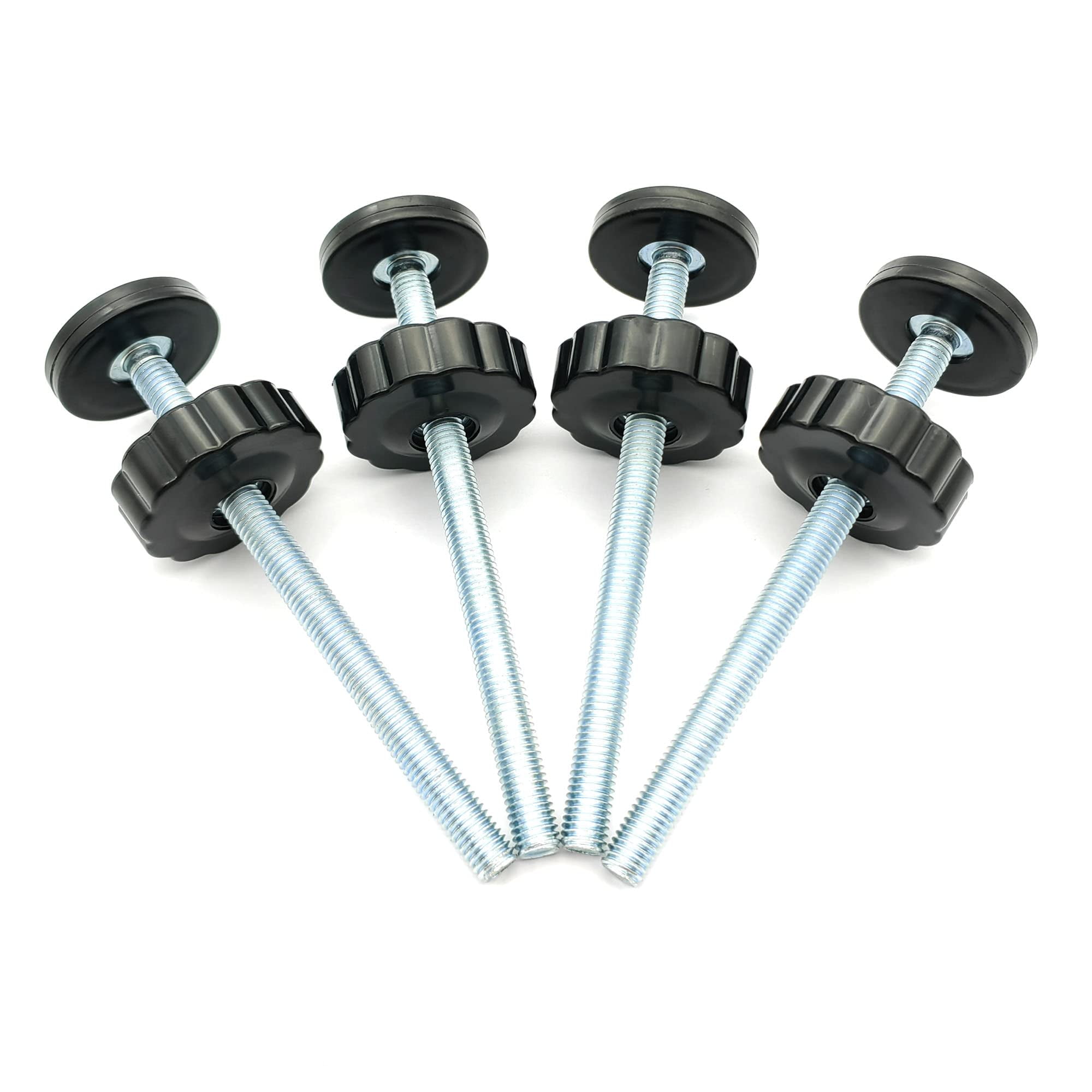 4 Pack 8MM FEV6 Baby Gate Threaded Spindle Rod, Replacement Hardware ...