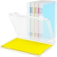 TOP! 4 Pack A4 File Box Paper Storage Rack Document Protector for ...