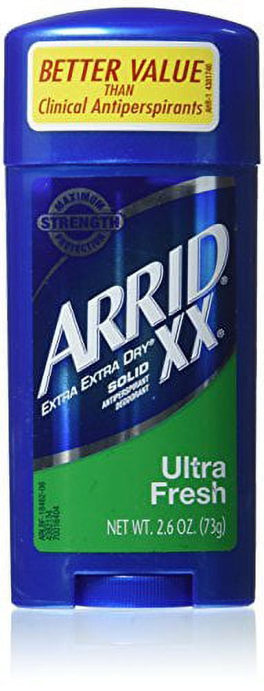 ARRID XX 4 Pack Anti-Perspirant Deodorant Solid Ultra Fresh 2.70 oz ...