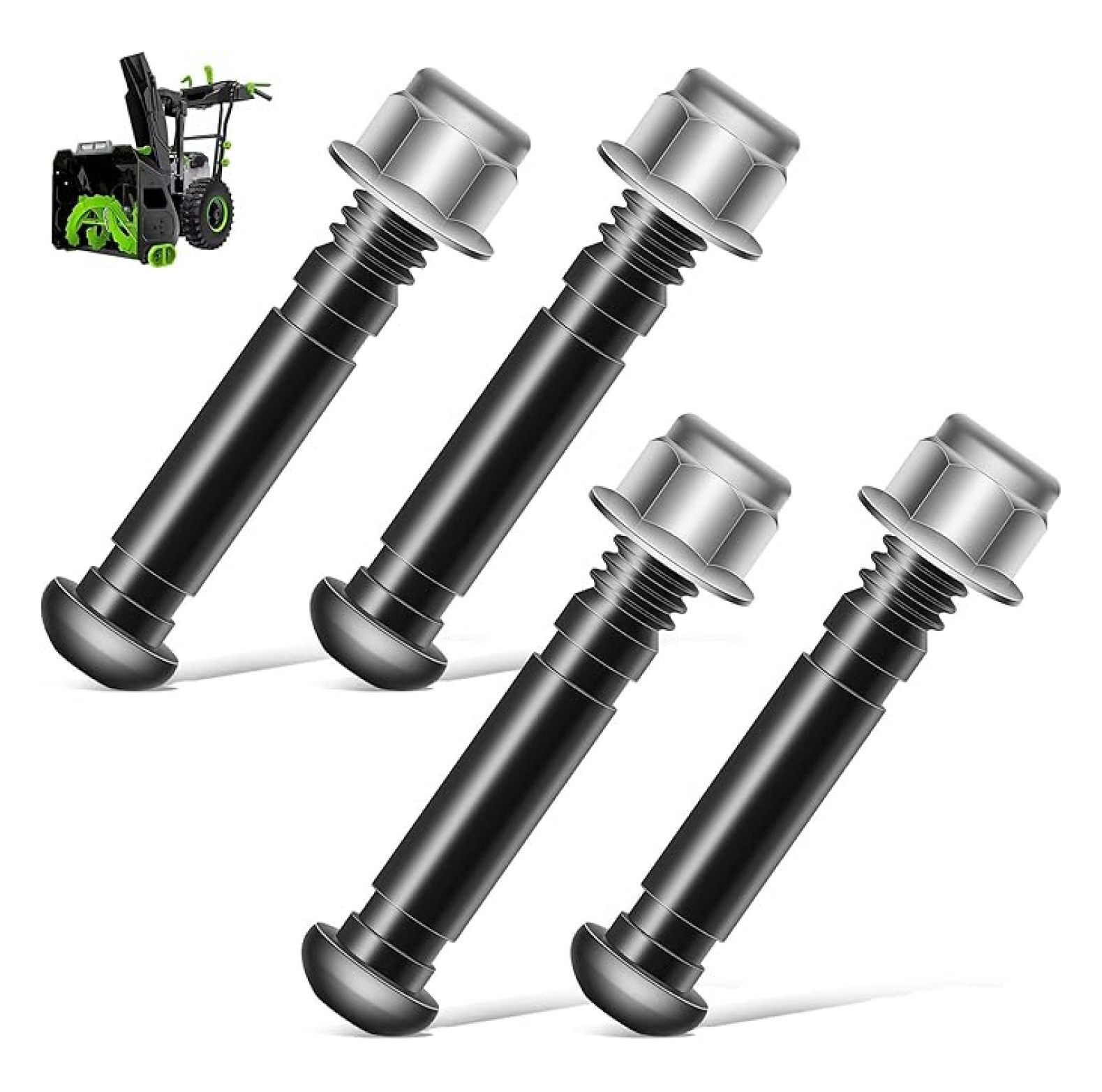 4 Pack ASP2400D Shear Pin for EGO 24-inch and 28-inch 2-Stage Snow ...