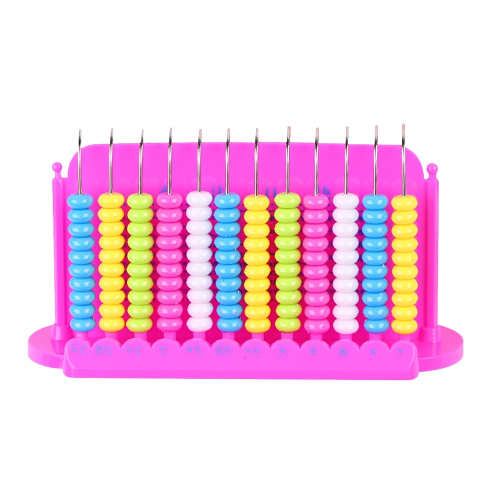4 Pack Abacus 12-row Toy Bead Arithmetic Abacuses Kids Calculate Child ...