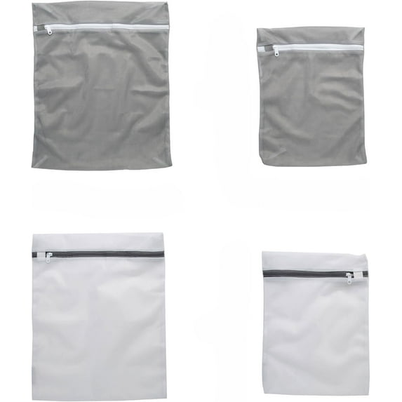 4 Pack Active wear Wash Bag Set | Set includes 2 Large Bags and 2 ...