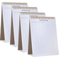 4 Pack Activity Log Notepad - 11''x8.5'' Daily Log Book Portrait Letter ...