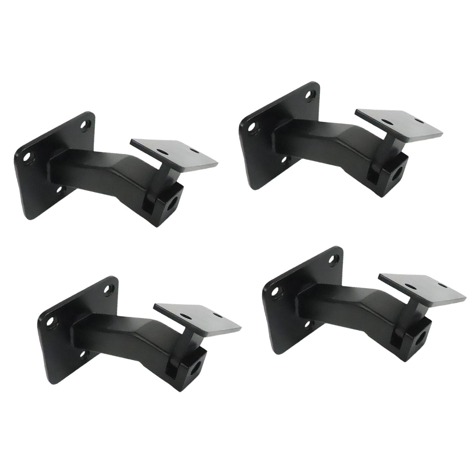 4 Pack Adjustable Handrail Brackets Iron Metal Stair Railing Bracket ...