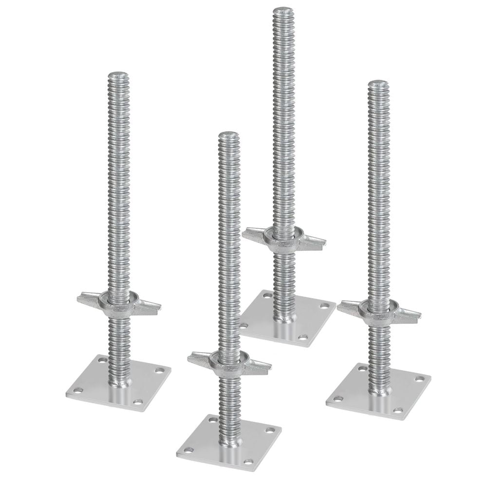 4-Pack Adjustable Leveling Jacks, 18.2 In Adjustable Height & 3307lbs ...
