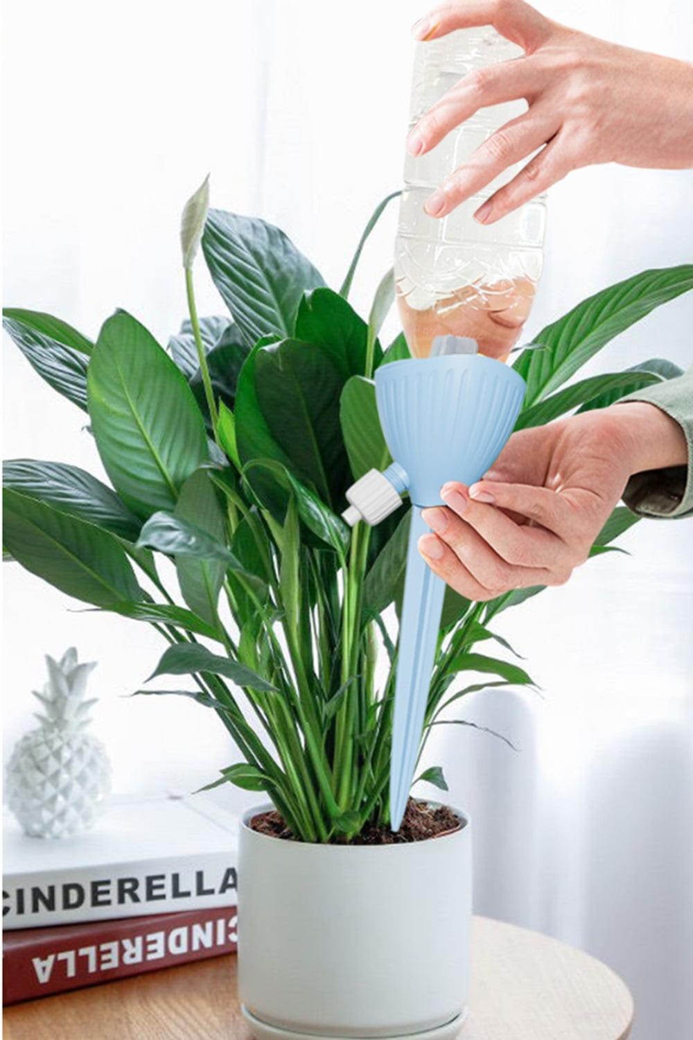 4-Pack Adjustable Plant Self Watering Spikes – Automatic Watering ...