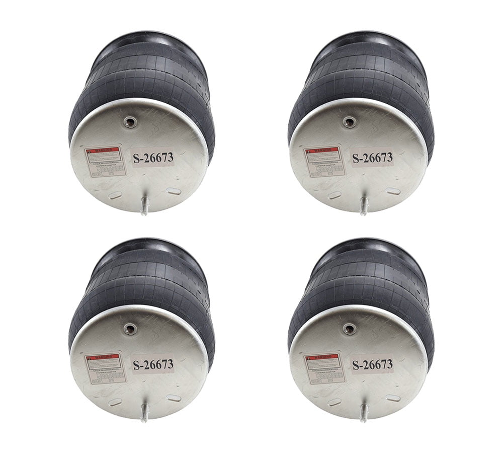 4 Pack Air Spring Bag Compatible w/Freightliner Cascadia - Replaces ...