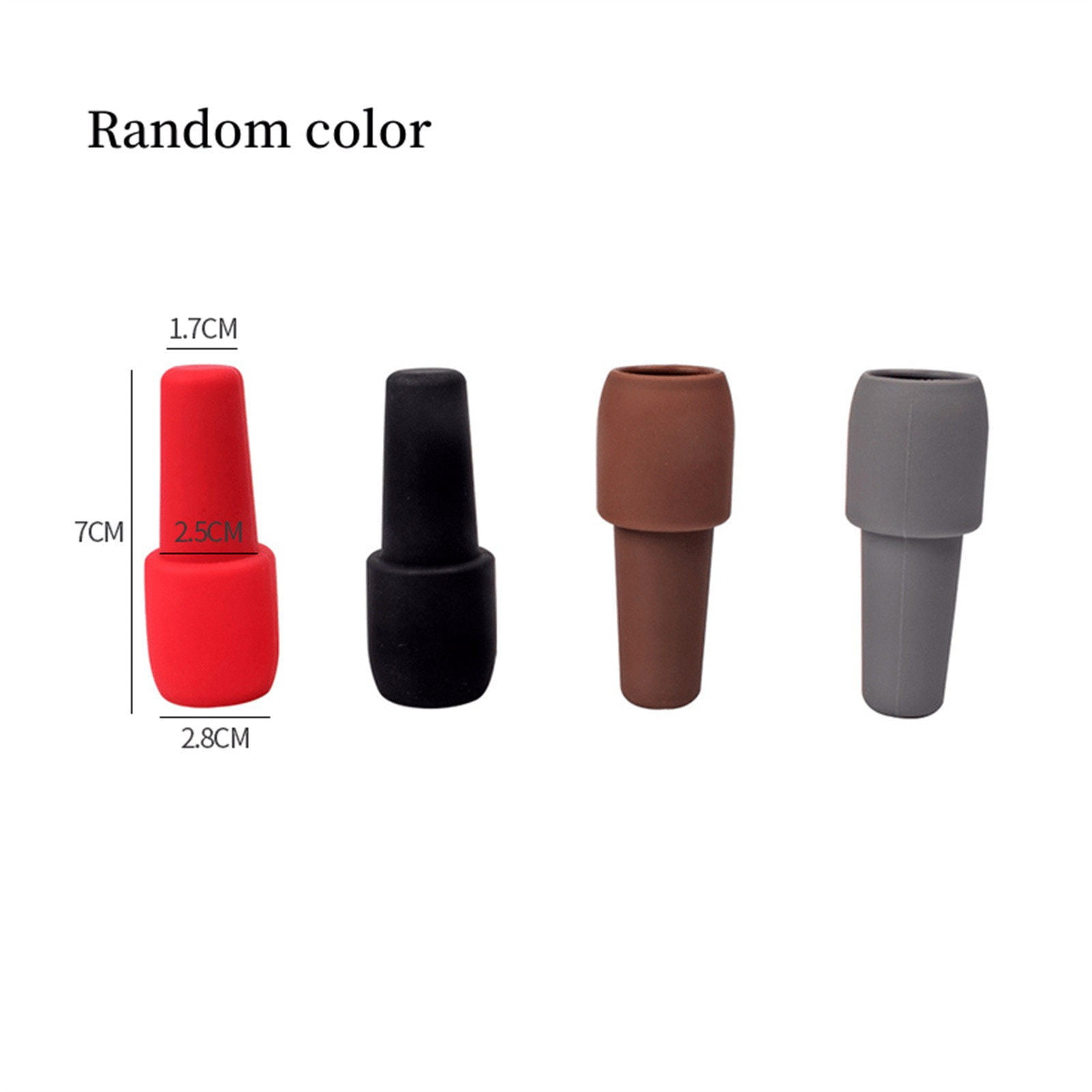 4-Pack Airtight Red Wine Stoppers - No Spills or Leaks, Food Grade ...