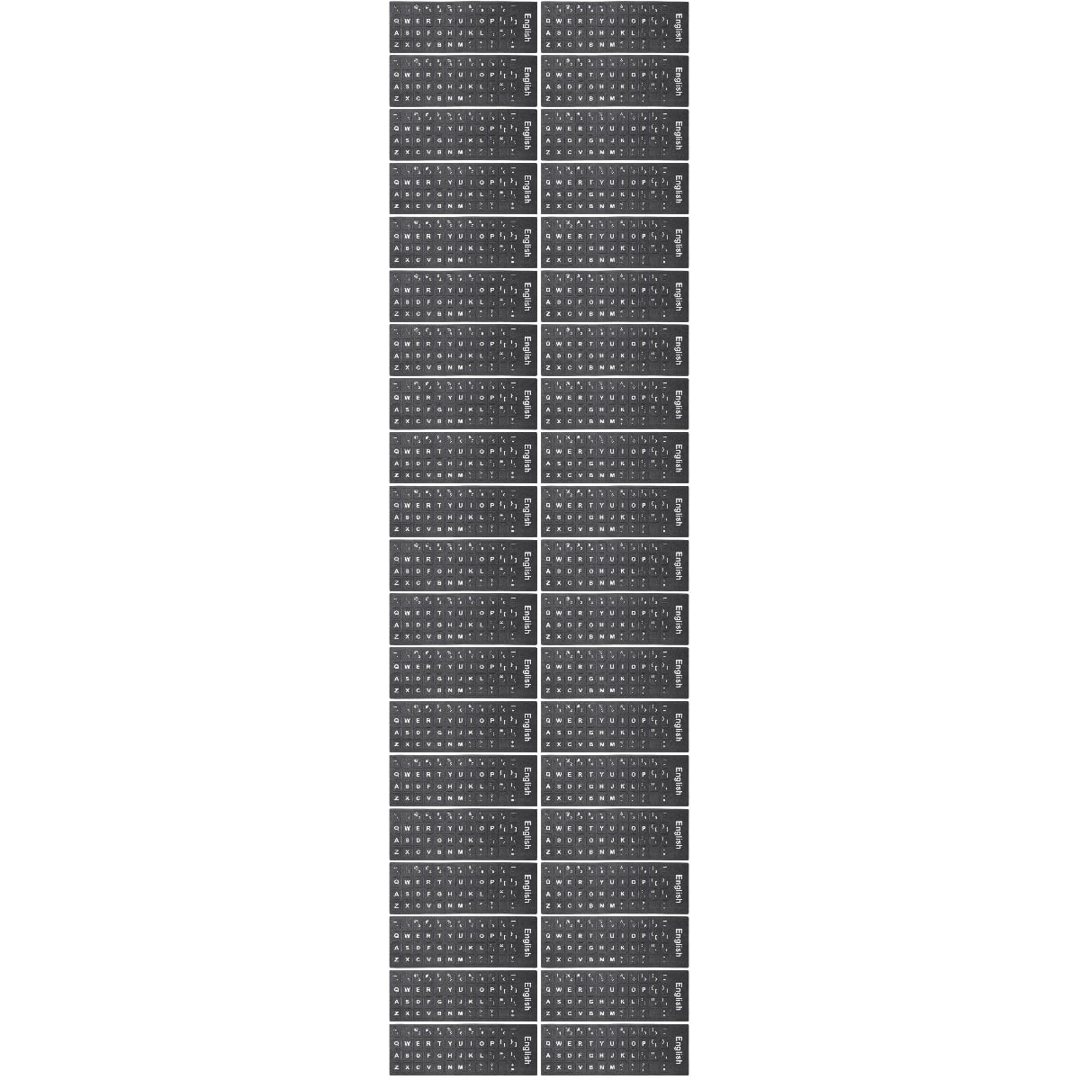 4 Pack Alphabet Wireless Keyboard Stickers Update Letter - Walmart.com