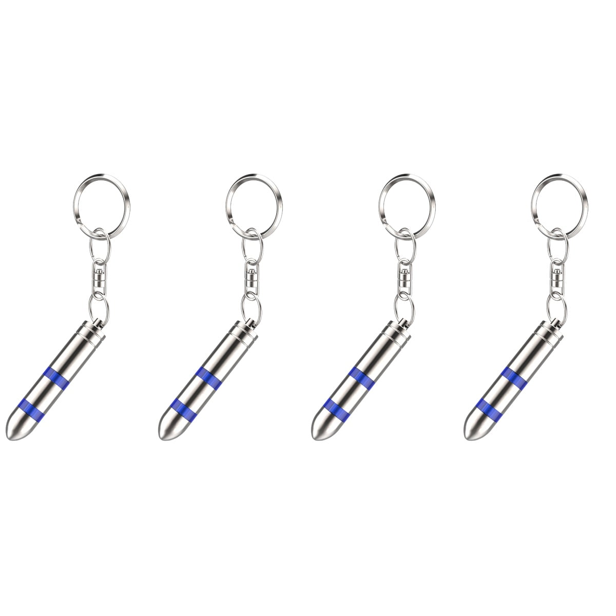 4 Pack Anti-static Key Chain Car Supplies Ring Keychain Discharger Esd ...