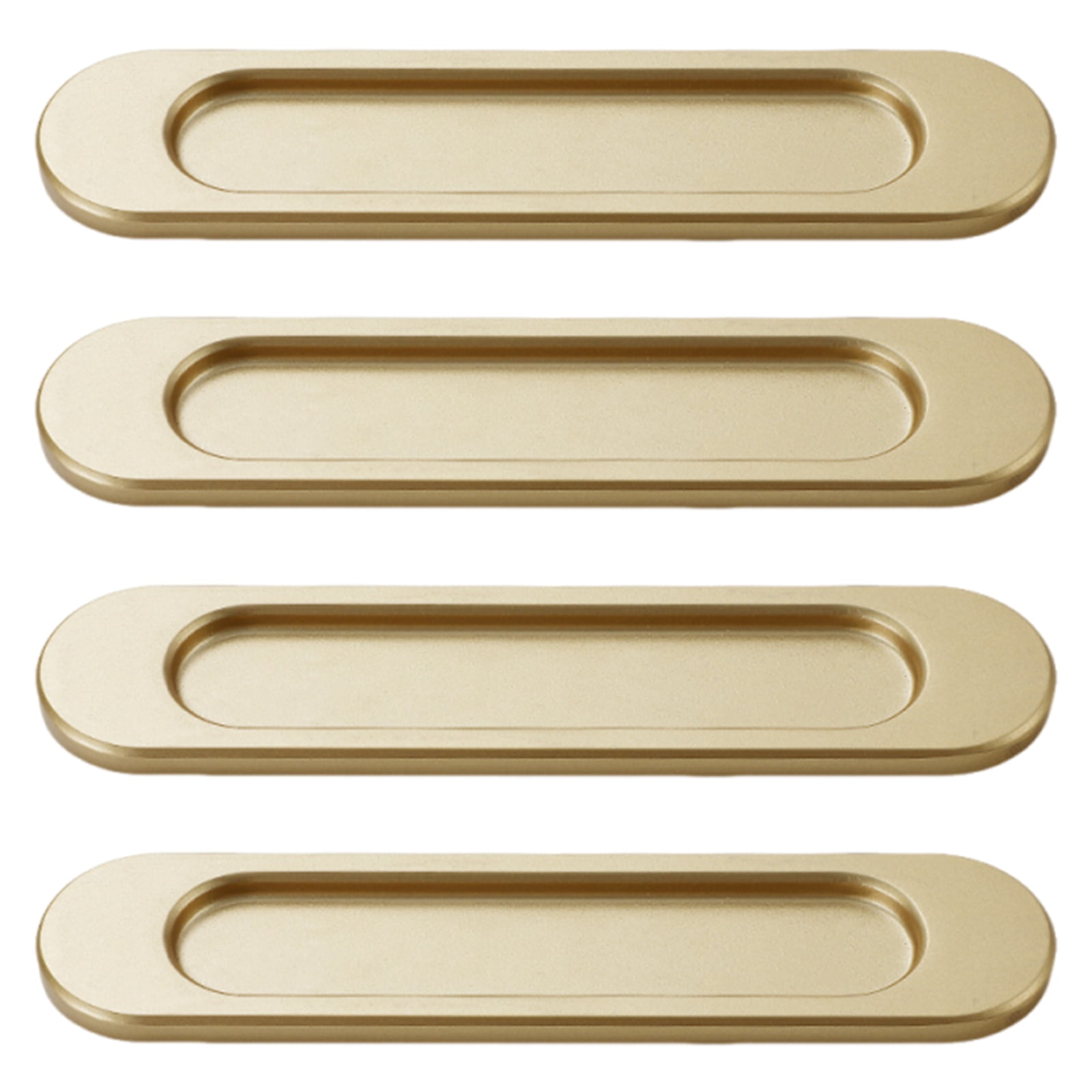 4-Pack Auto-Adhesive Sliding Door Handles Modern Aluminum Alloy Pulls ...