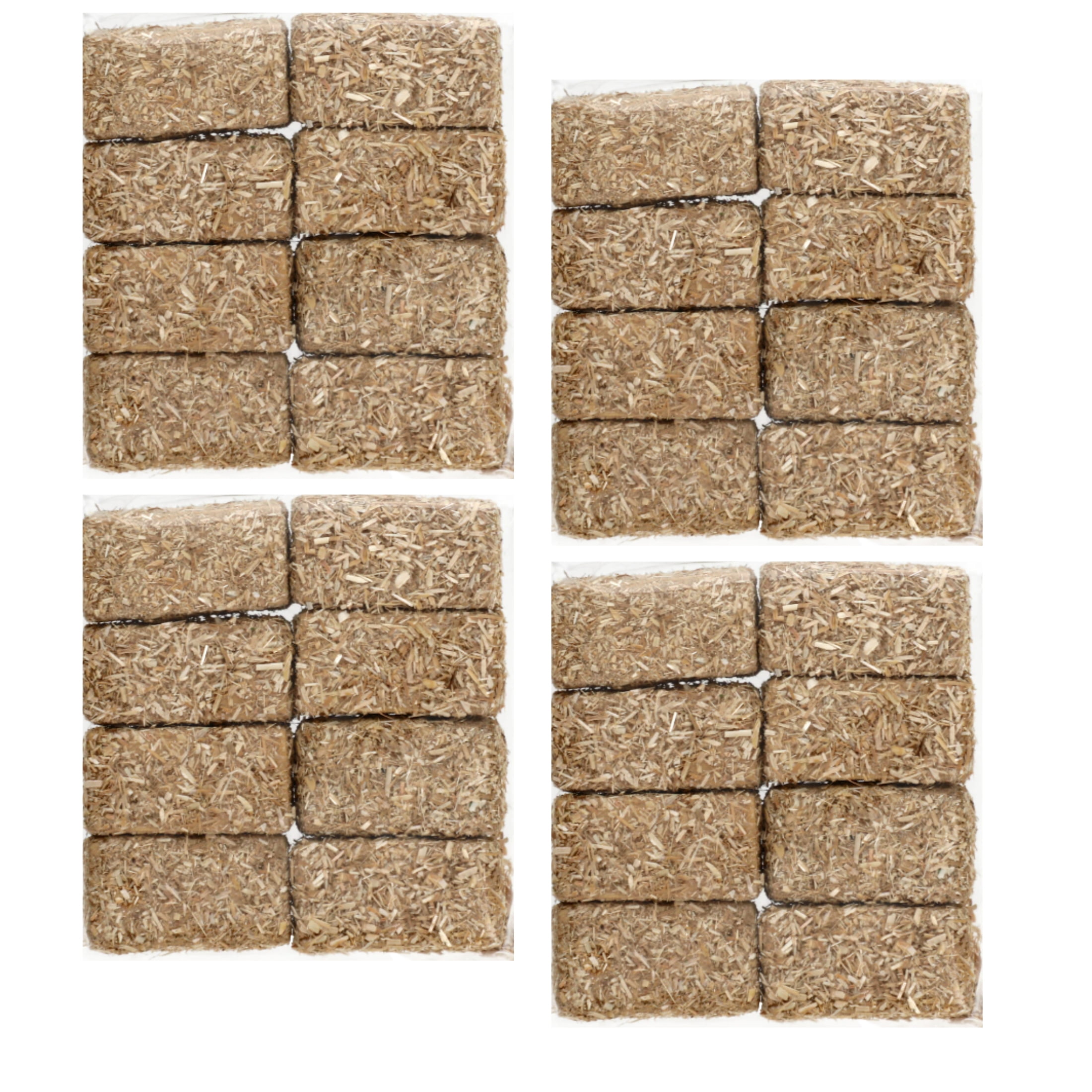 (4 Pack) Mini Hay Bales, 1.5x0.75 in. for DIY Craft, Doll House ...