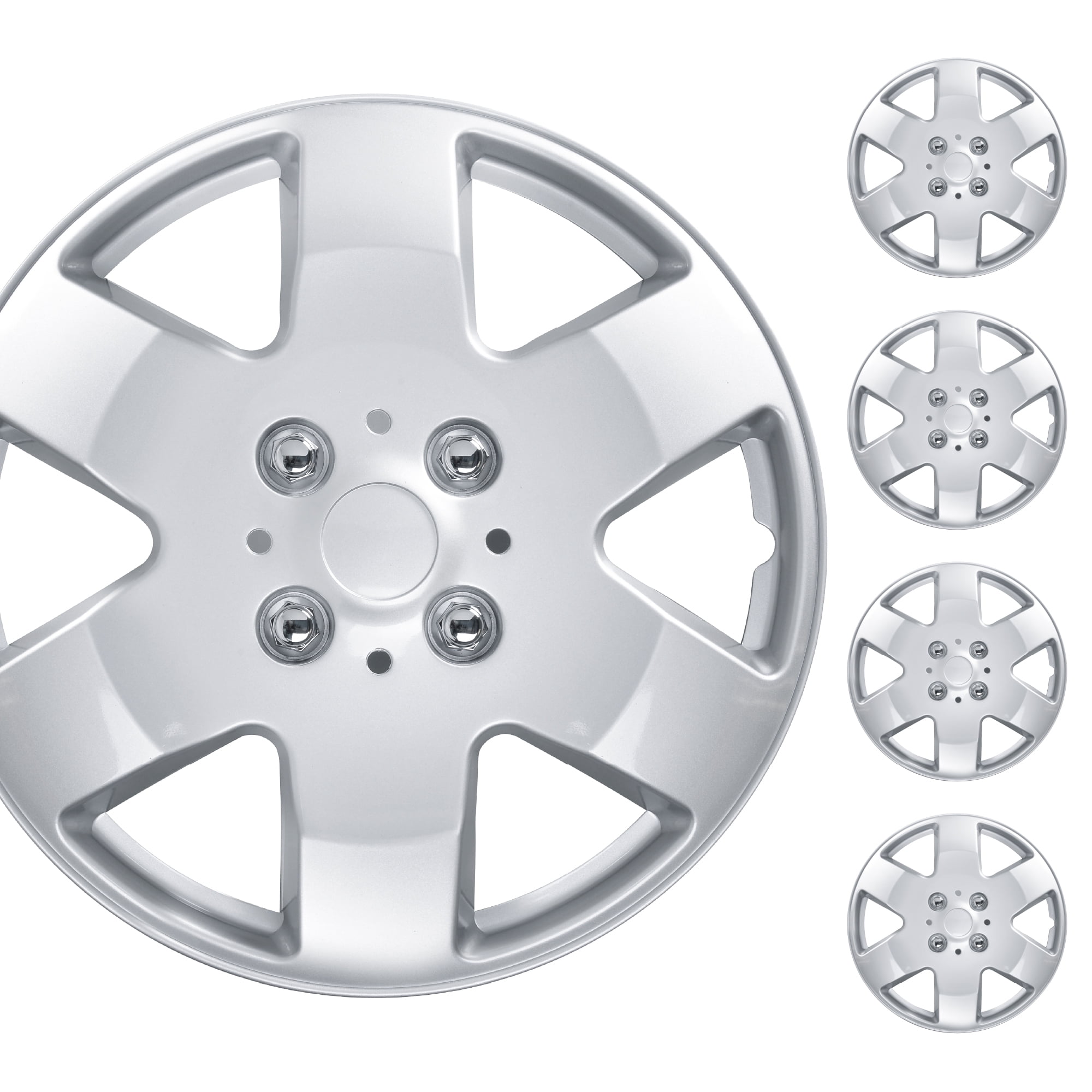 (4-Pack) BDK Premium Hubcaps 15" Wheel Rim Cover Hub Caps OEM Style ...