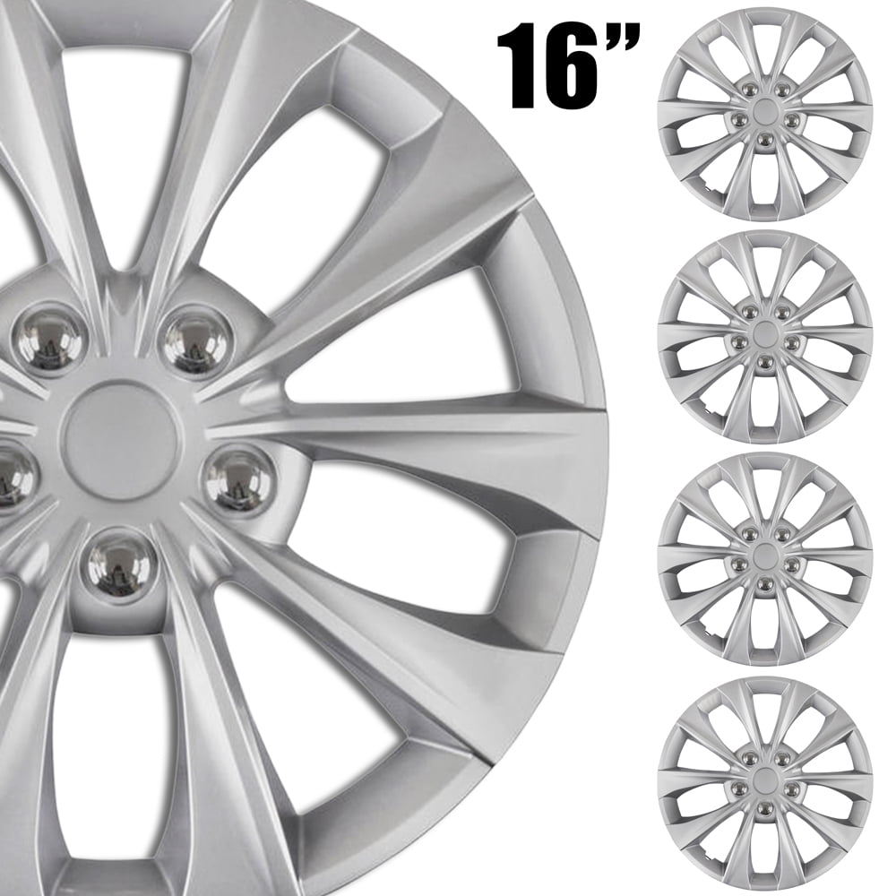 (4-Pack) BDK Premium Hubcaps 16" Wheel Rim Cover Hub Caps OEM Style ...