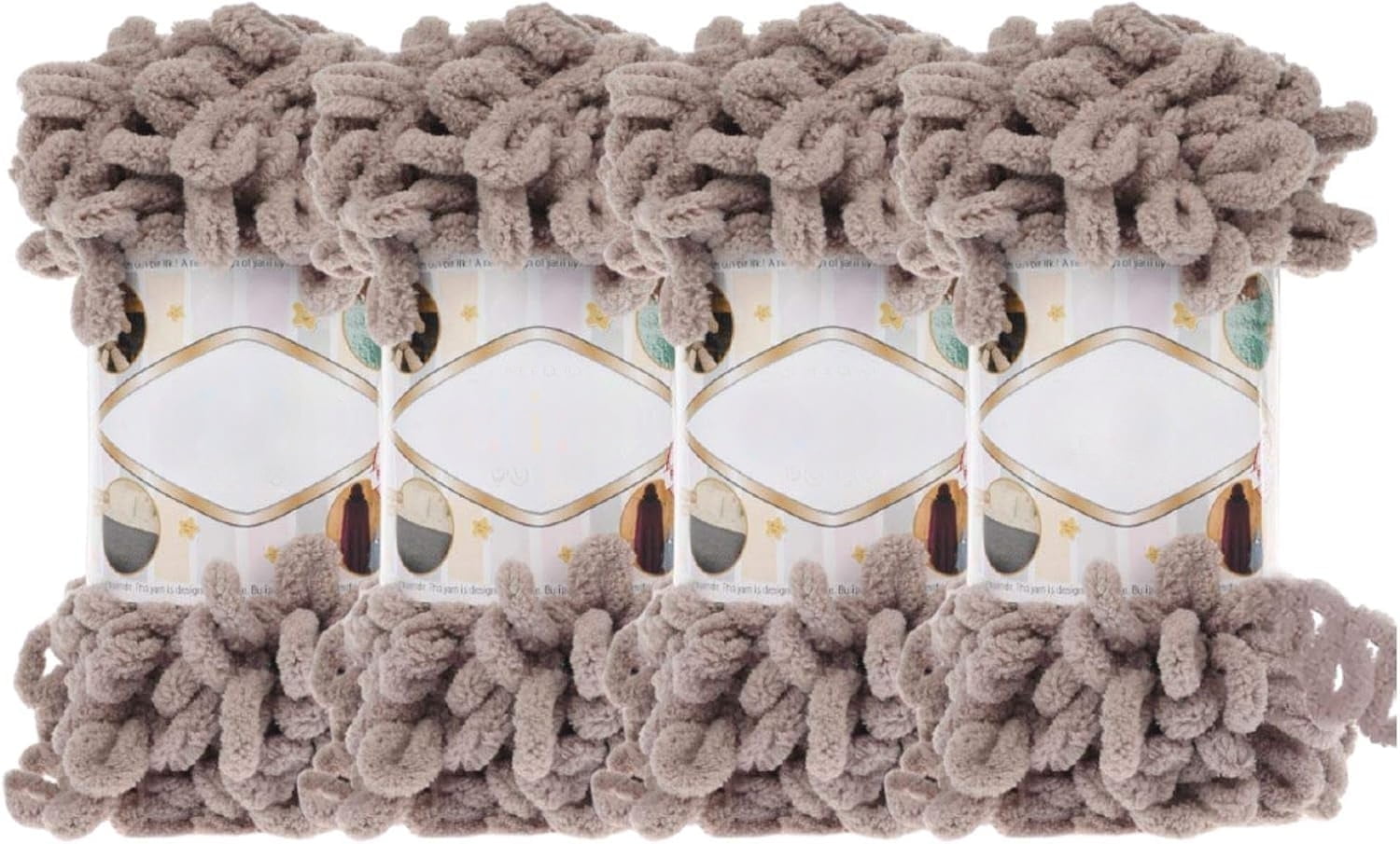 4 Pack Baby Big Loop Blanket Yarn 100% Micropolyester Soft Yarn 400gr ...