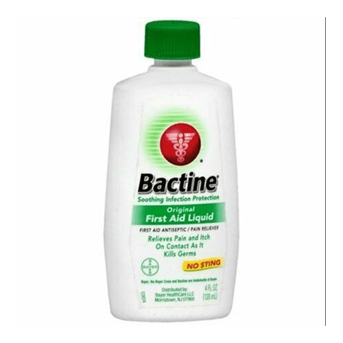 4 Pack Bactine MAX Pain Relieving Cleansing Liquid with 4% Lidocaine, 4 ...