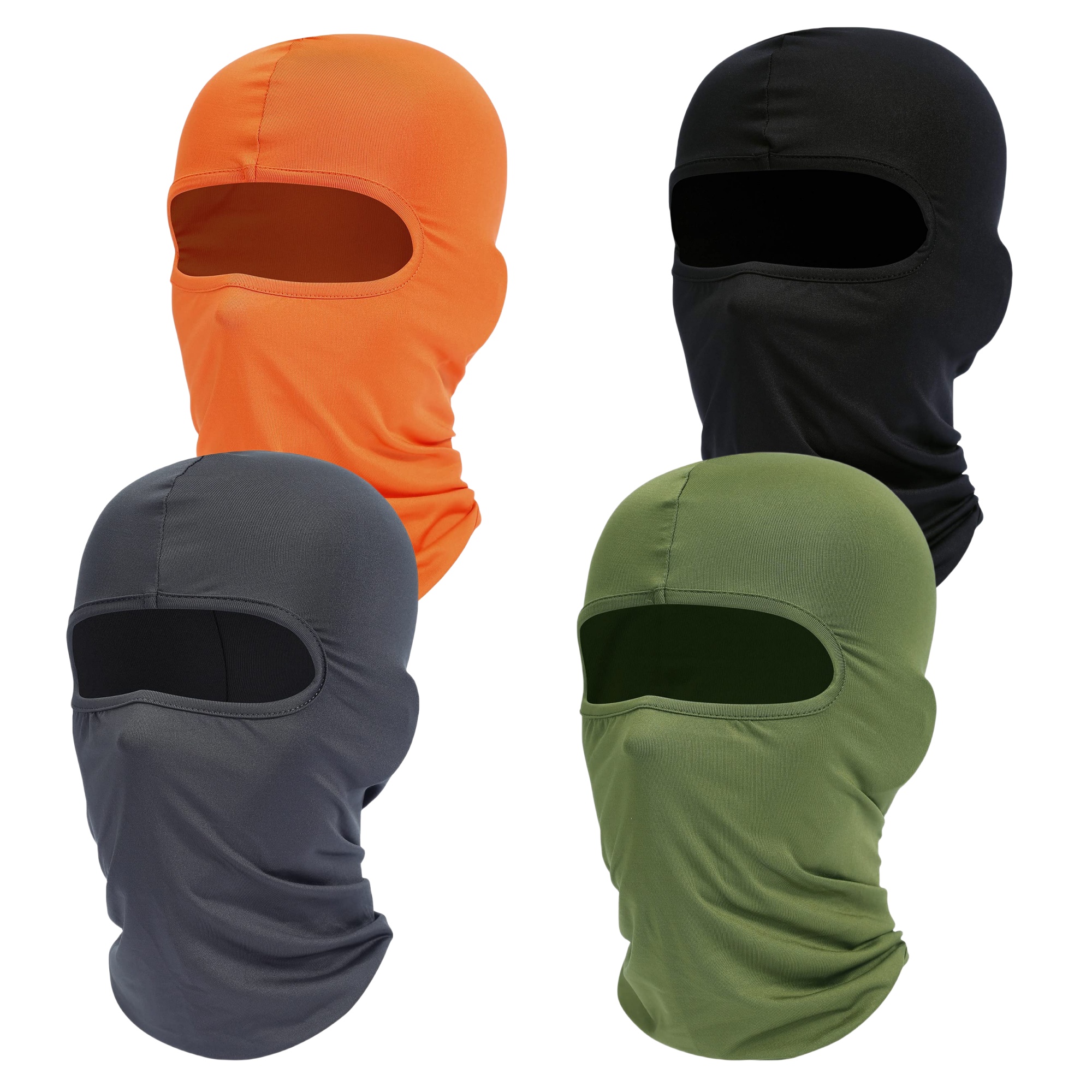 4 Pack Balaclava Face Ski Mask Full Face Cover Hood Shiesty Masks for ...
