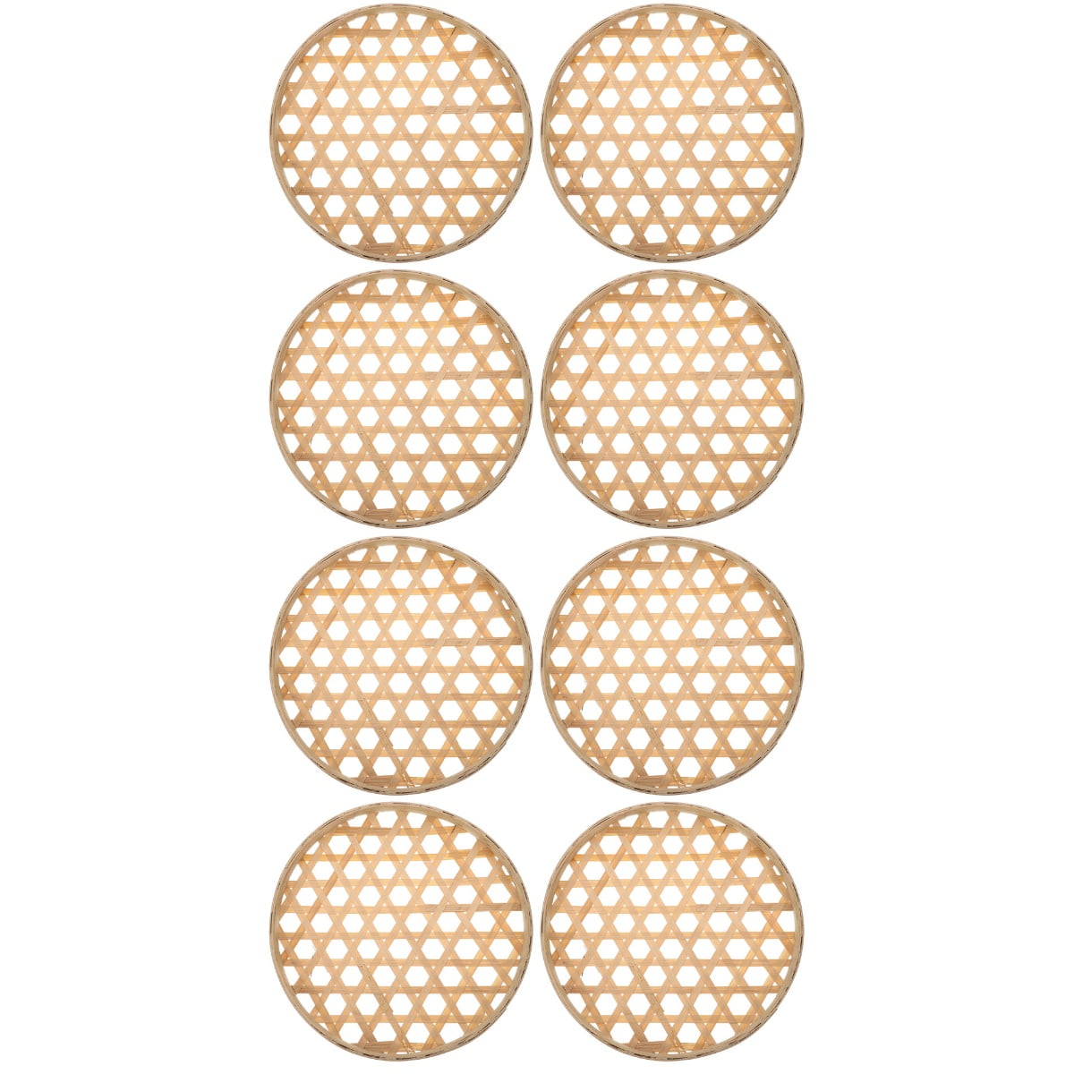 4 Pack Bamboo Sieve Hanging Fruit Basket Baskets Mesh Woven - Walmart.com