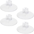 4 Pack Bathroom Shower Caddy Connectors Suction Cups, Heavy Strength ...