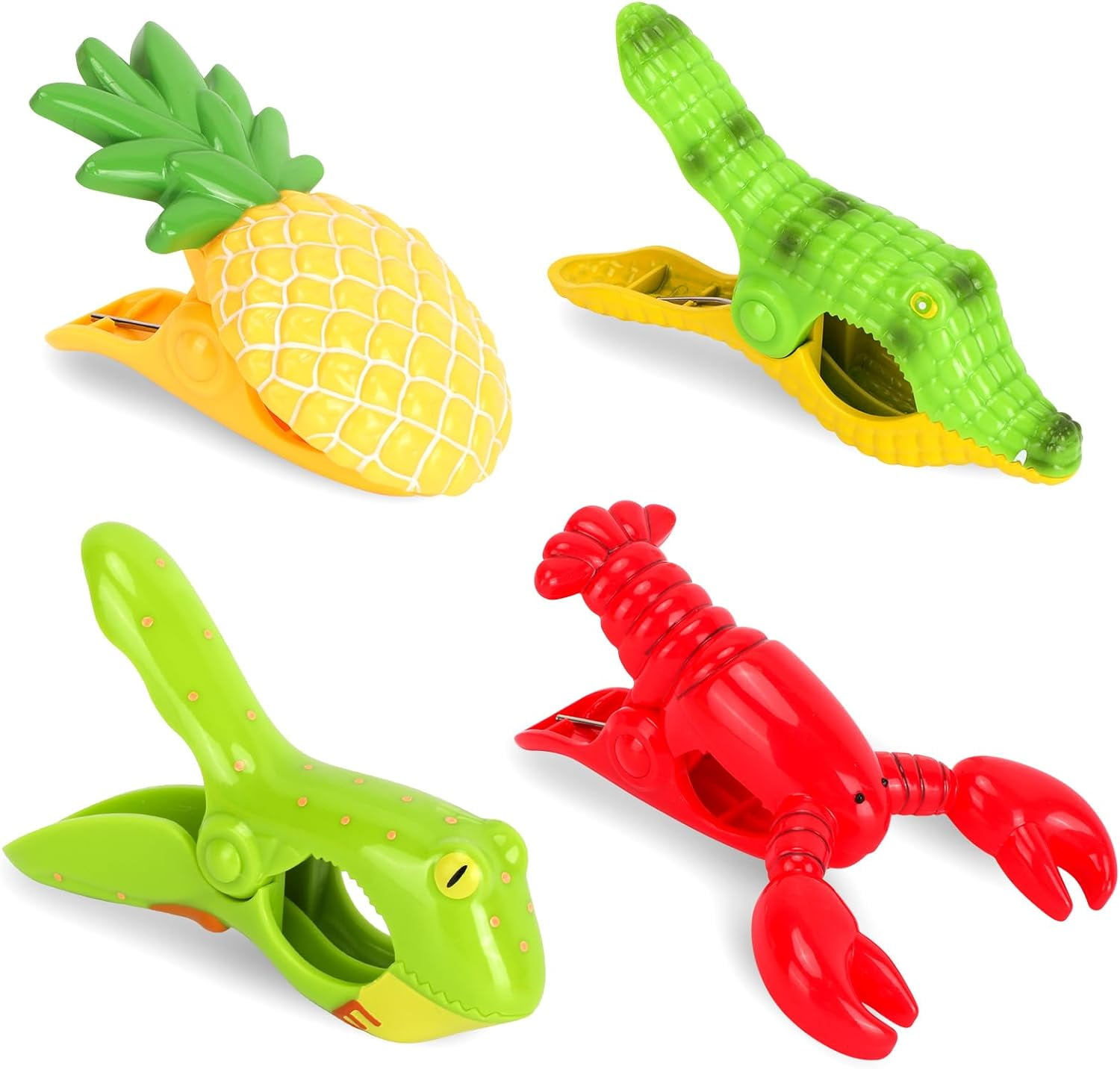 Beach Towel Clips Chair Clips Towel Holder, Large Plastic Laundry ...