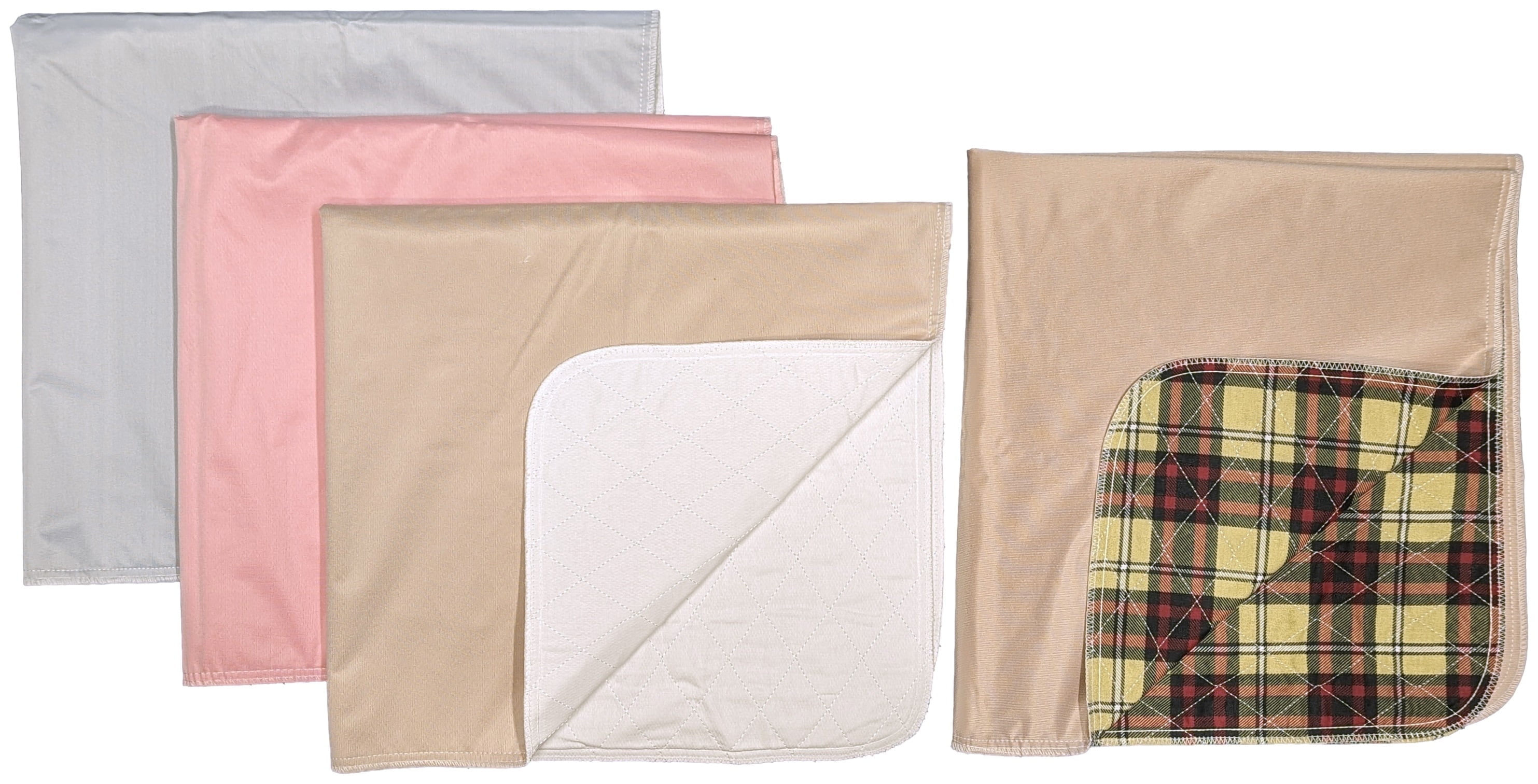 Star Linen 4 Pack Reusable Waterproof Large Mattress Urine Bed Pad ...