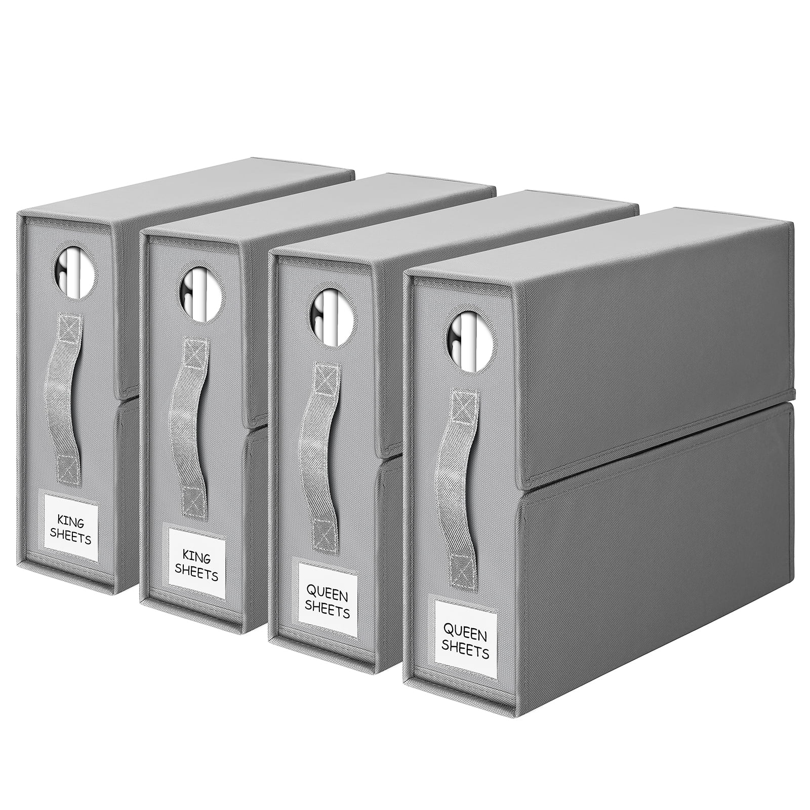 Bed Sheet Organizers and Storage - Linen Closet Organizer - Walmart.com