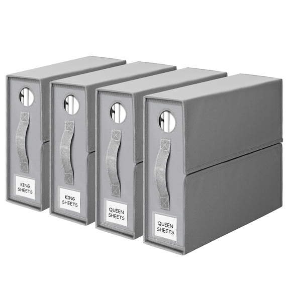 Bed Sheet Organizers and Storage - Linen Closet Organizer - Walmart.com