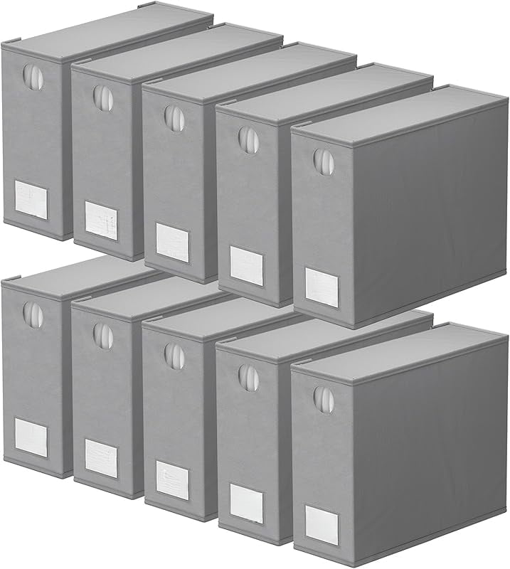 4 Pack Bed Sheet Organizers and Storage, Foldable Sheet Organizer for ...